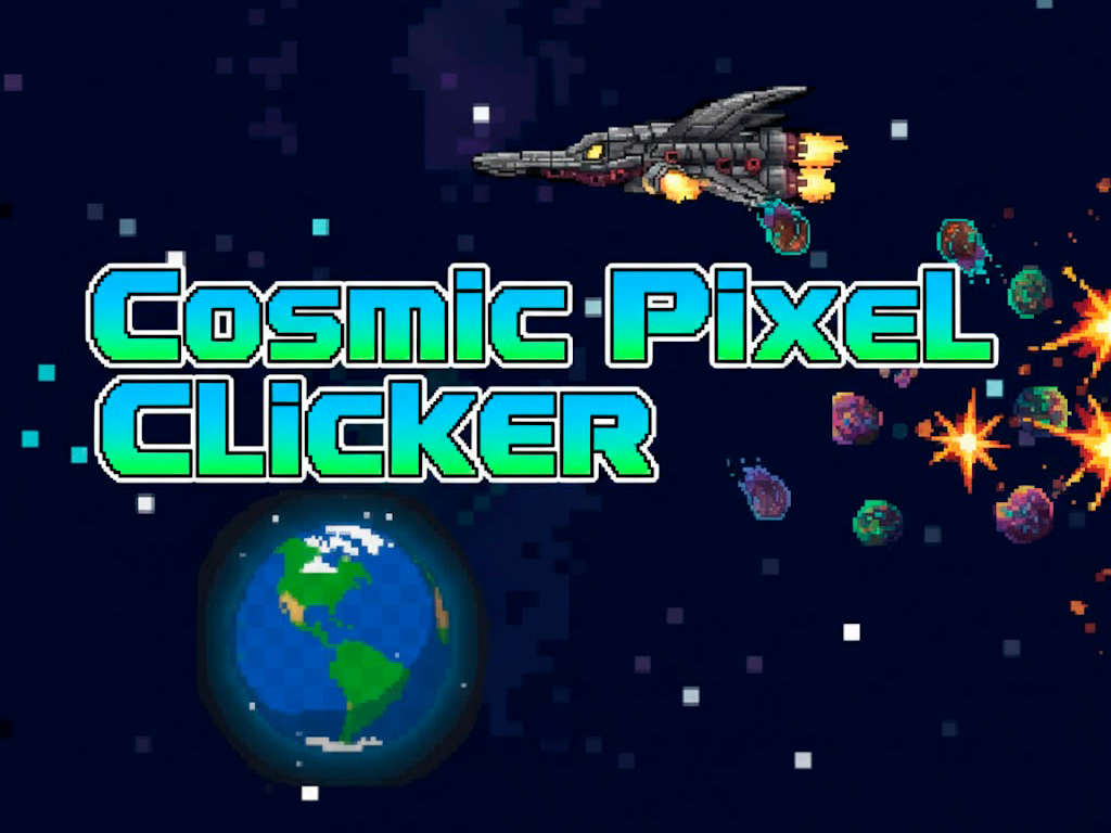 Cosmic Pixel Clicker 🕹️ SGameS'te çevrimiçi oyna