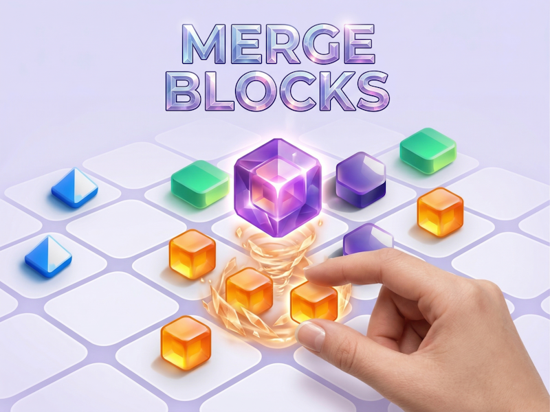 Merge Blocks 🕹️ SGameS'te çevrimiçi oyna