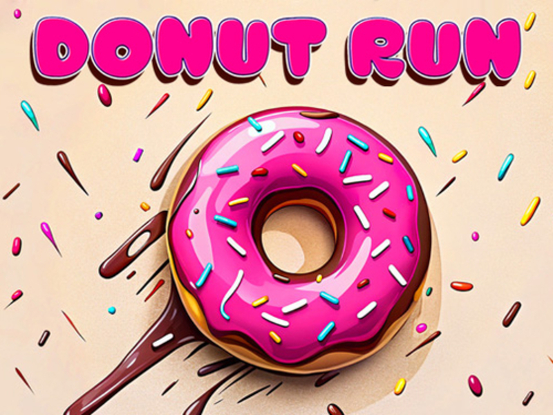 Donut Run 🕹️ SGameS'te çevrimiçi oyna