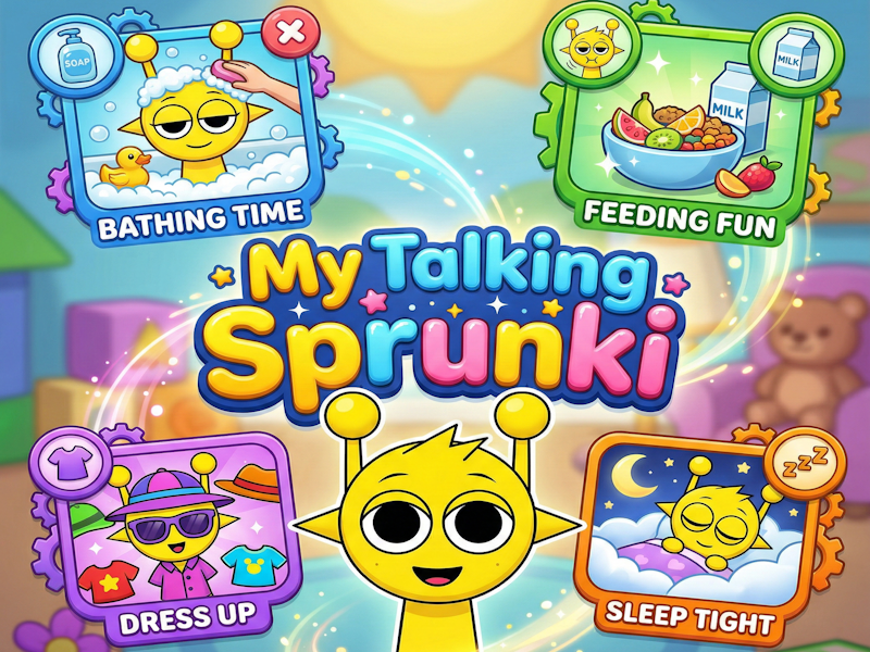 My Talking Sprunki 🕹️ SGameS'te çevrimiçi oyna
